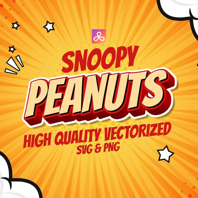 Snoopy Peanuts SVG PNG Bundle | 125 Cartoon Designs (digital Files) - Etsy