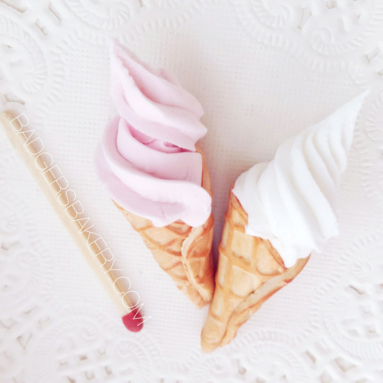 Miniature SOFT SERVE Ice Cream Cone Summer Treat for Your - Etsy