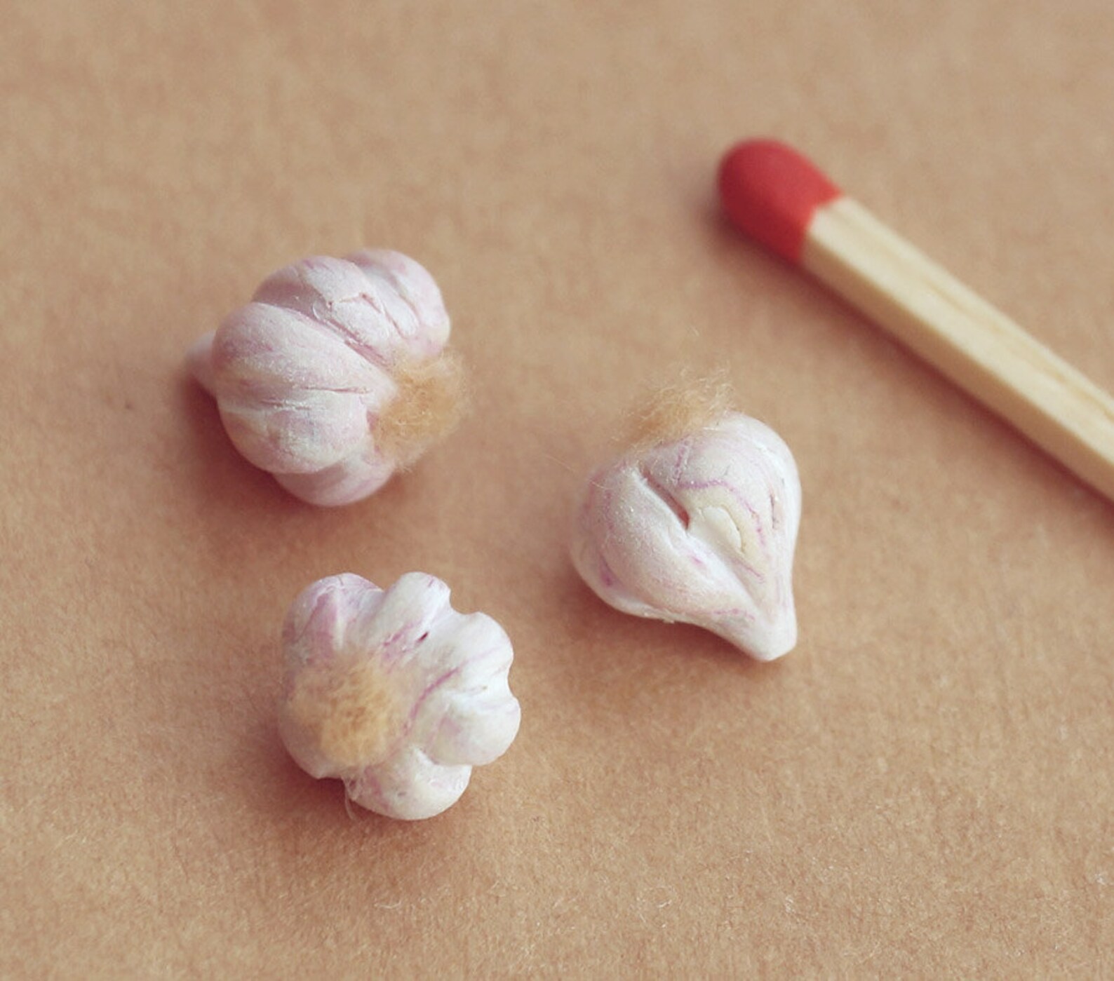 Miniature GARLIC HEADS 3 Pcs Set Dollhouse Miniature Food - Etsy
