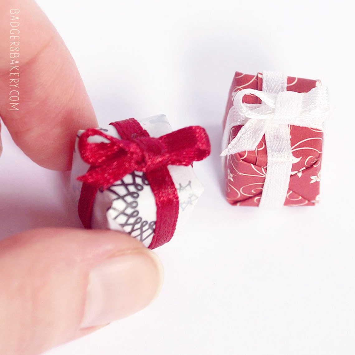 Miniature CHRISTMAS PRESENTS Set of 3 Pcs Doll Birthday | Etsy