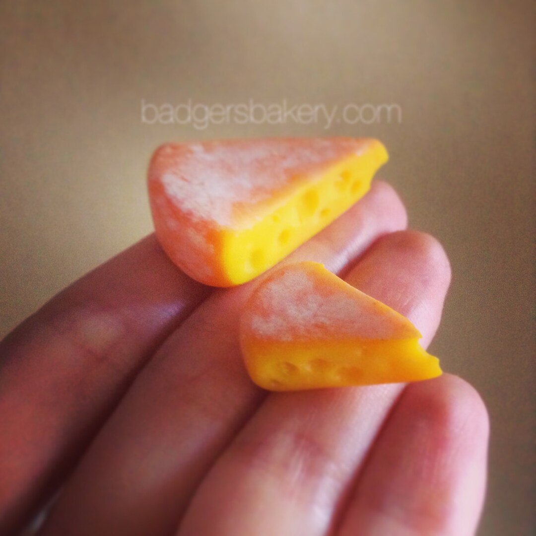 Fake CHEESE Wedge, Miniature Food for Dolls, 1/3, 1/4, 1/6, 1/12 Scale ...