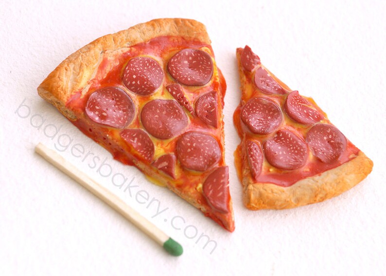 Doll PIZZA SLICE 1/4 or 1/3 Scale Custom Toppings BJD Doll | Etsy