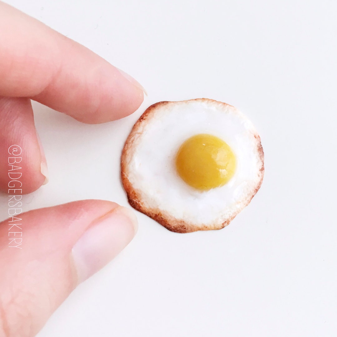 FRIED EGG Miniature Sunny Side Up, Doll Food for BJD Dolls and ...