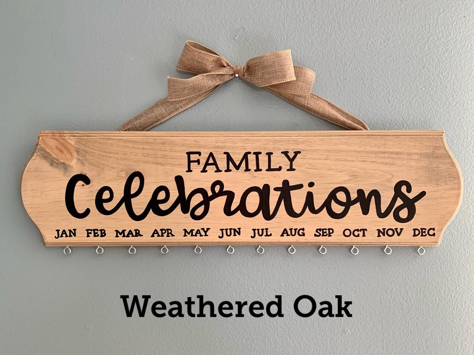 Family Celebrations Board Birthday Board Family Birthday | Etsy