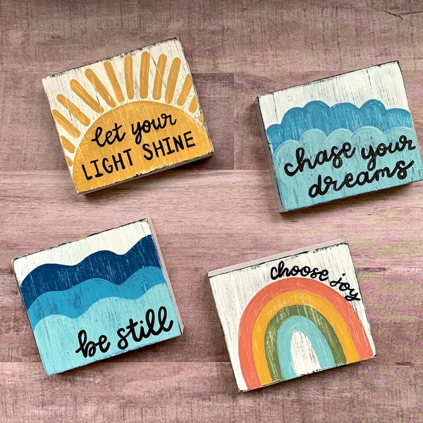 Inspirational Signs - Etsy