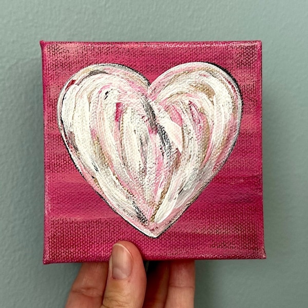 Abstract Canvas 4x4 - Etsy