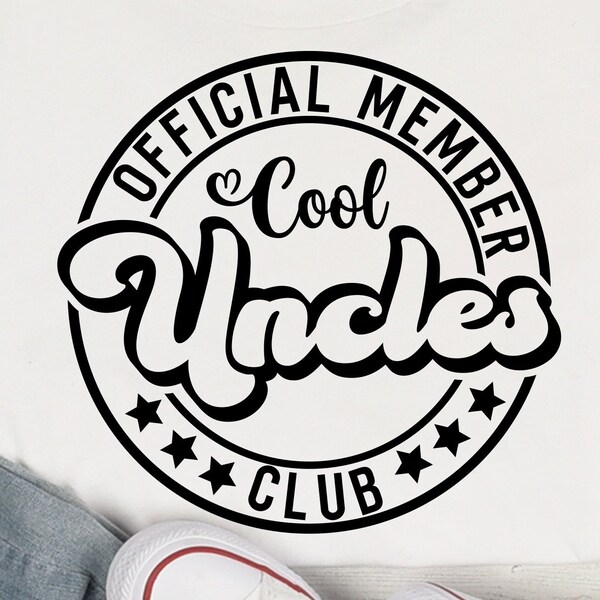 Cool Uncle Uncle Club Svg - Etsy Singapore