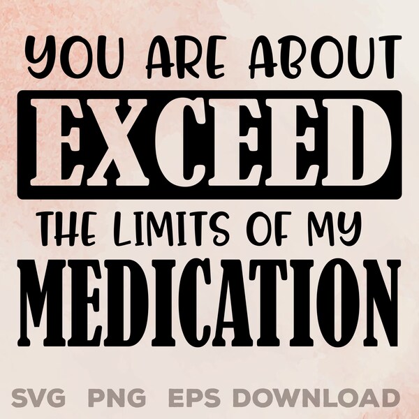 Medication Svg - Etsy