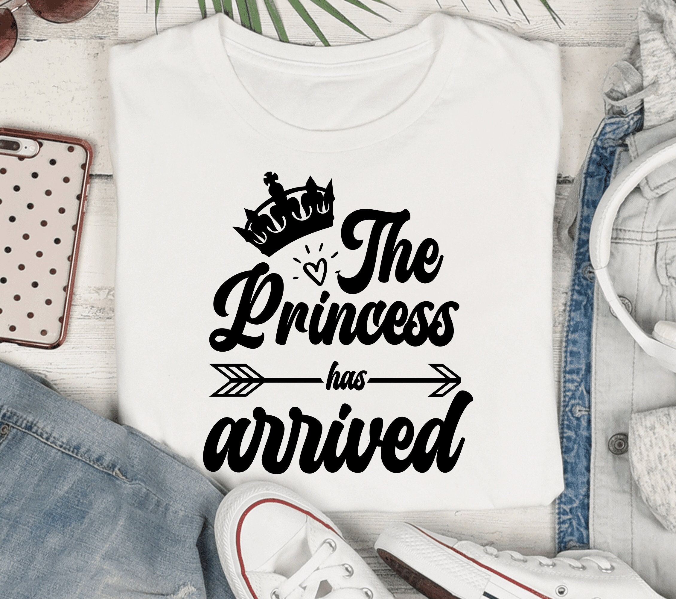 The Princess Has Arrived Svg Newborn Svg Onesie Svg Baby - Etsy Canada