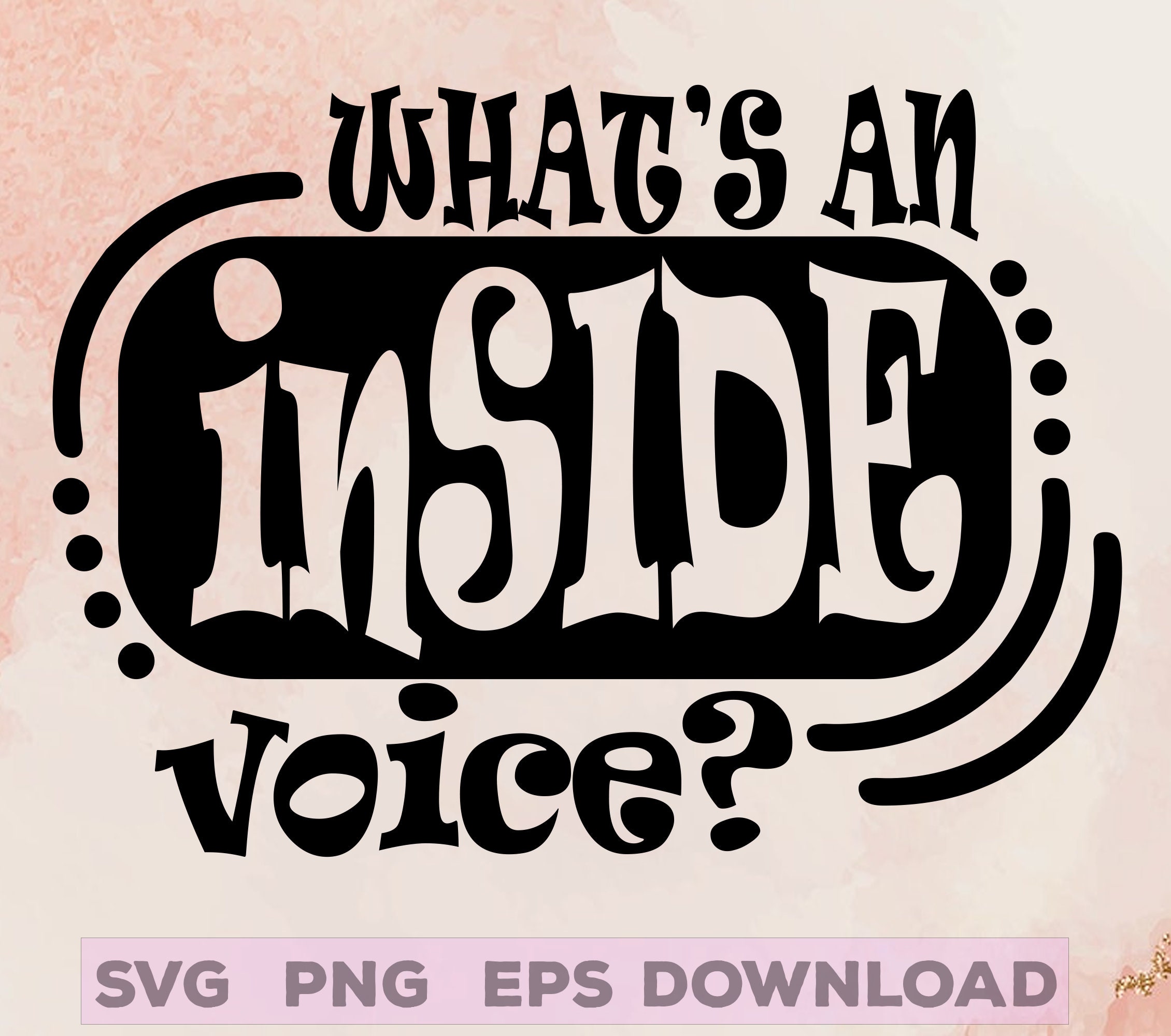Inside Voices Clipart
