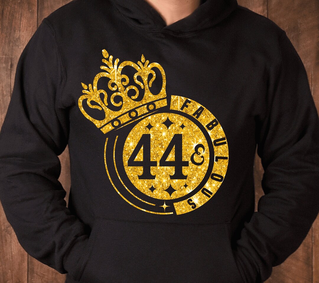 44 and Fabulous SVG, 44th Birthday Svg, Birthday Queen Svg, 44 Years ...