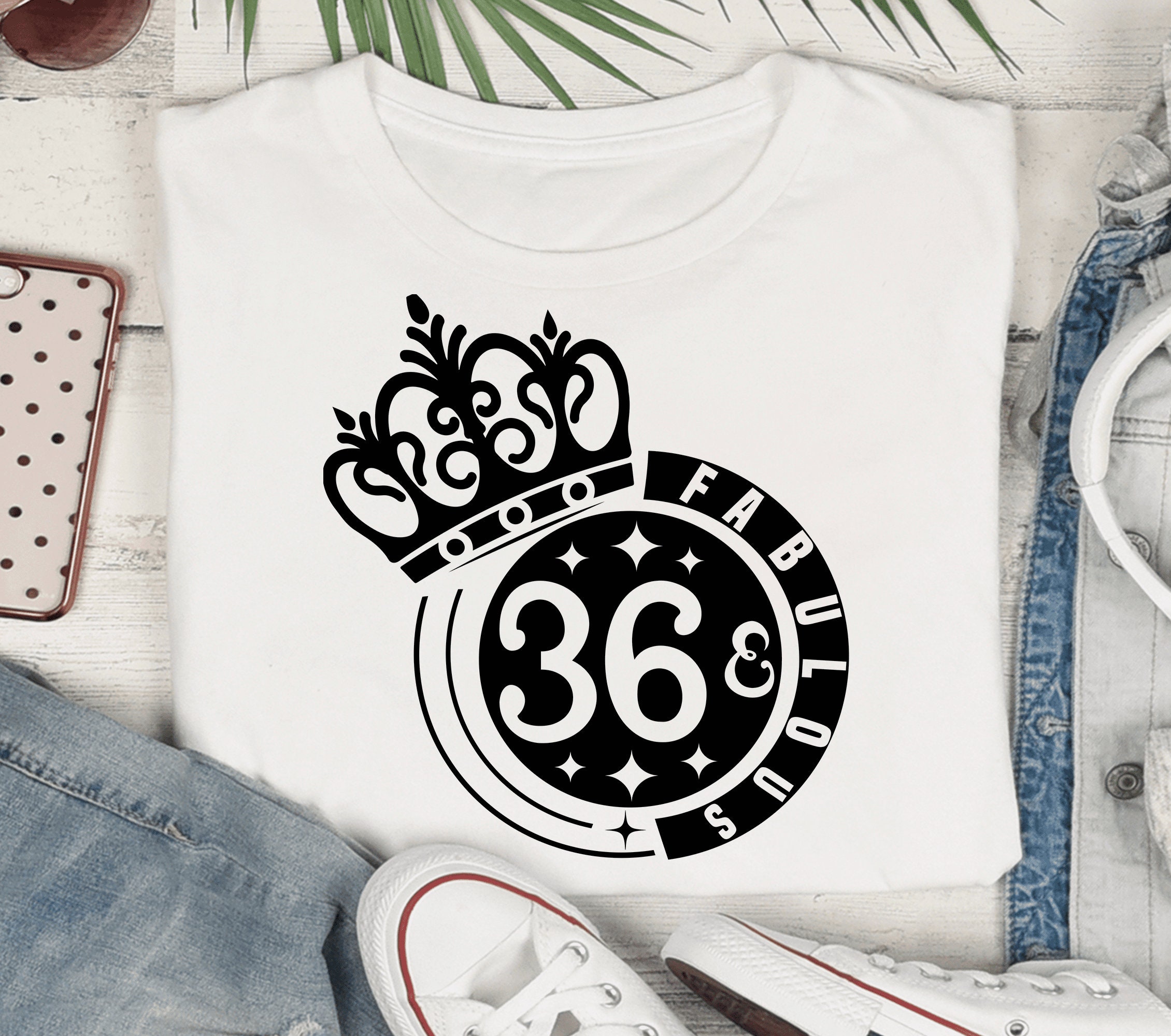 36 and Fabulous SVG 36th Birthday Svg Birthday Queen Svg 36 - Etsy Ireland