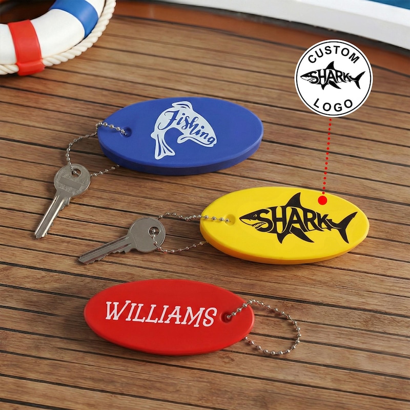 Custom Floating Keychain - Etsy