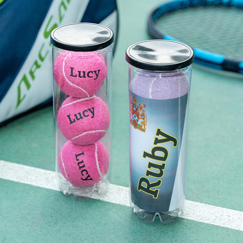 Personalized Tennis Balls - Etsy