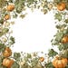 12 Pumpkin Frames – Fall PNG Clipart | Autumn Wreath Borders for Cards ...