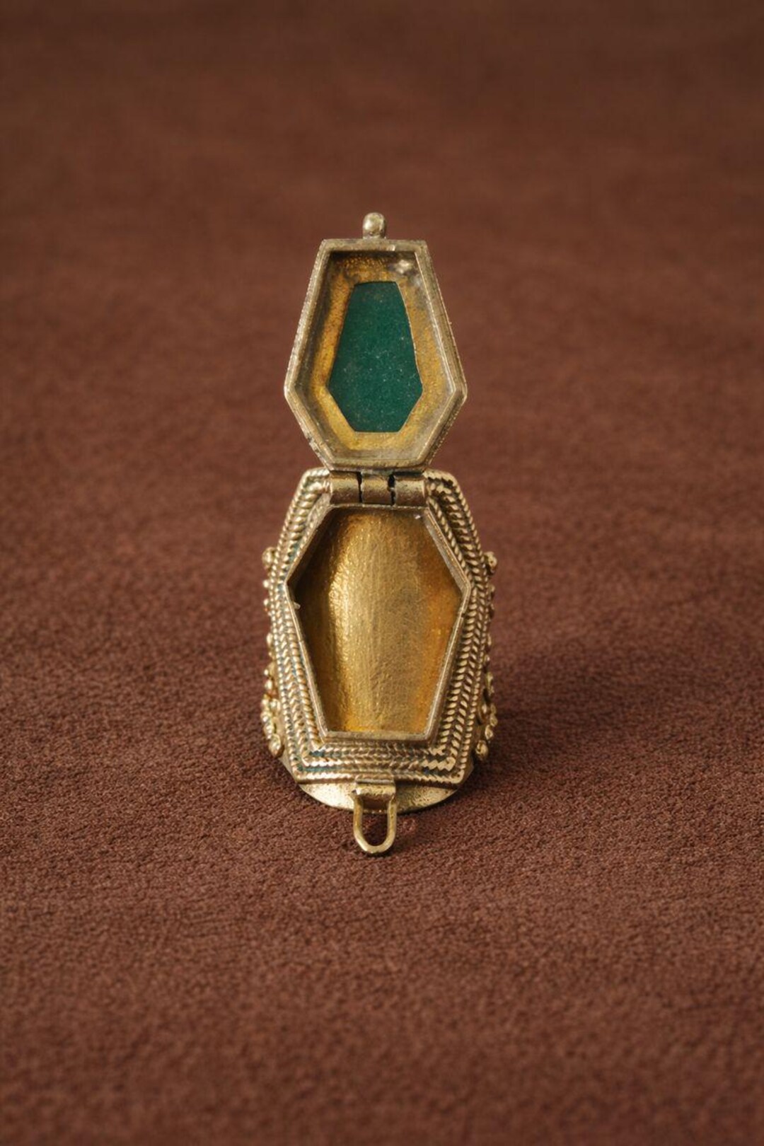Coffin Poison Ring, Gothic Locket Ring, Secret Compartment Ring ...