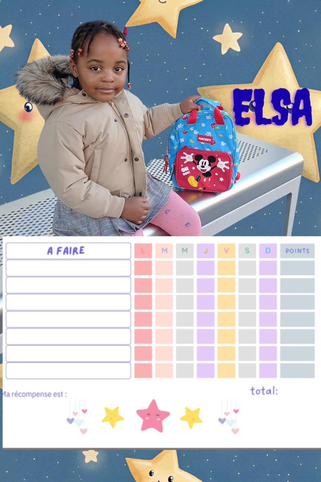 Personalized Star Chart | Personalized Star Chart - Etsy