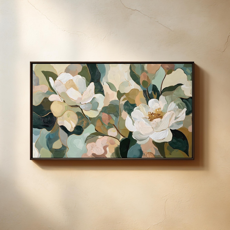 Wall Art Sage Green Framed - Etsy