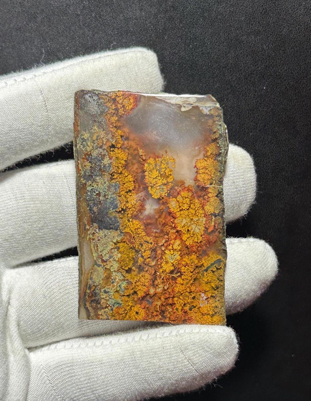 Unique Seam Agate Slab , Seam Agate Lapidary Slab , Natural Stone ...