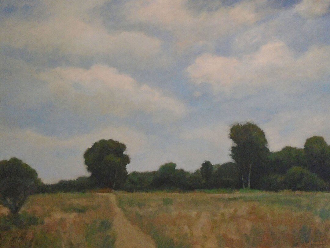 Jennifer Boswell Santa Barbara Art 48x36 Signed Stretched Canvas Print ...