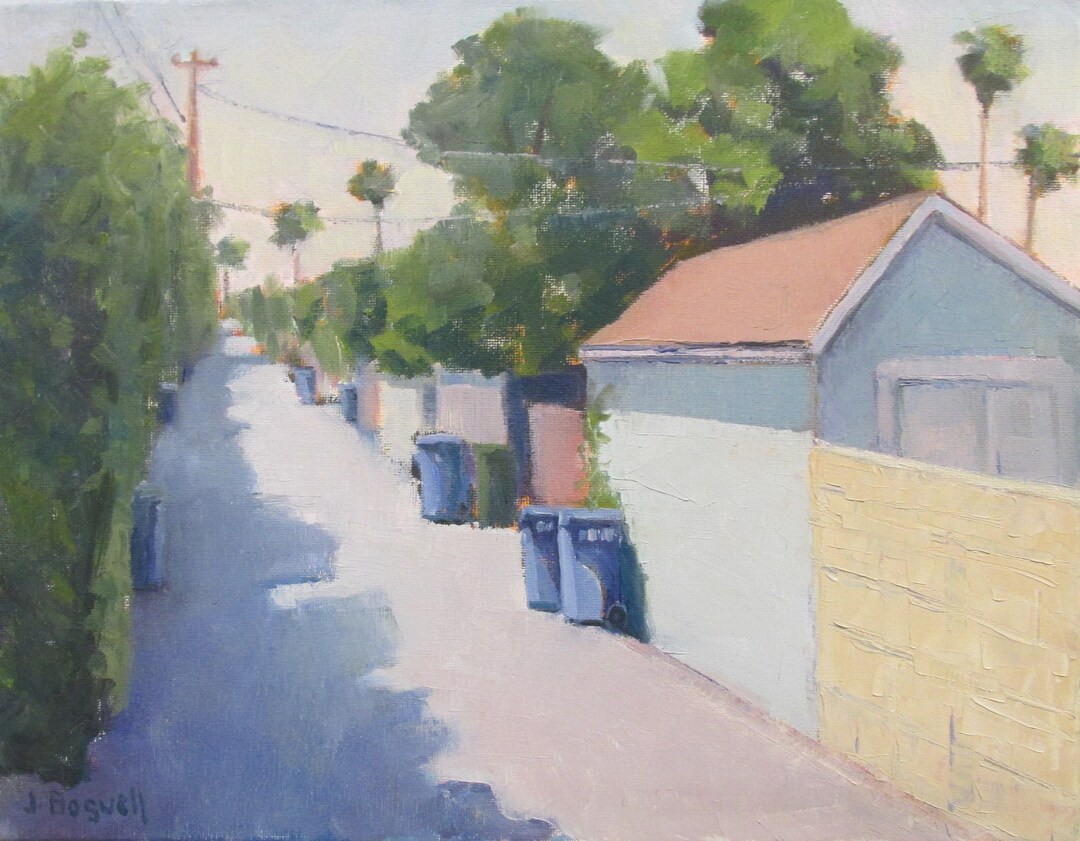 Original Jennifer Boswell Urban Landscape 14x11 Original Oil Painting ...