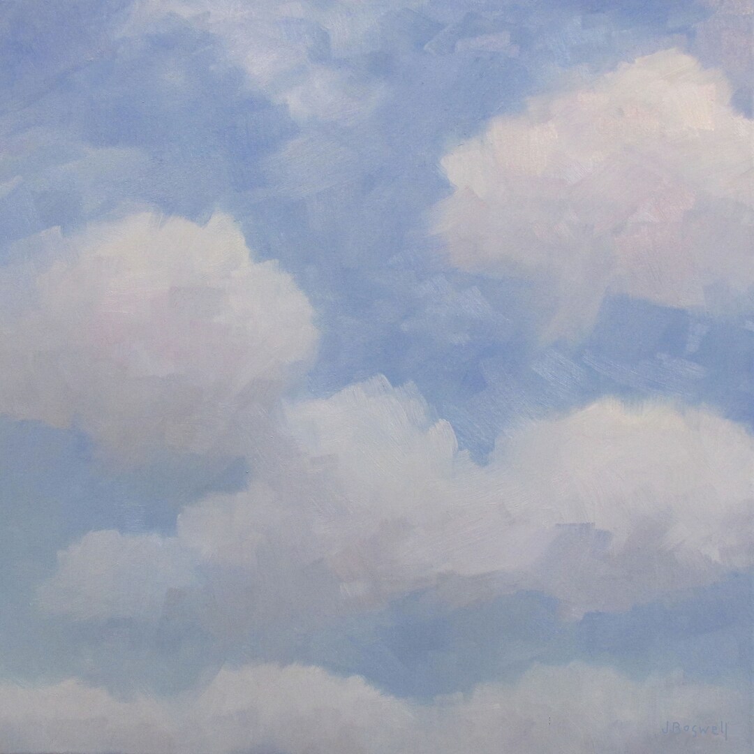 Jennifer Boswell 40x40 Signed Canvas Print From Original Oil Painting ...