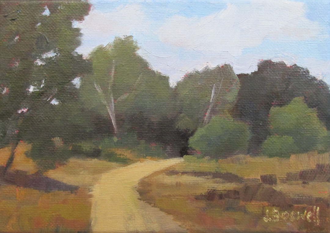 Original Jennifer Boswell Santa Barbara Art Ellwood Preserve Unique ...