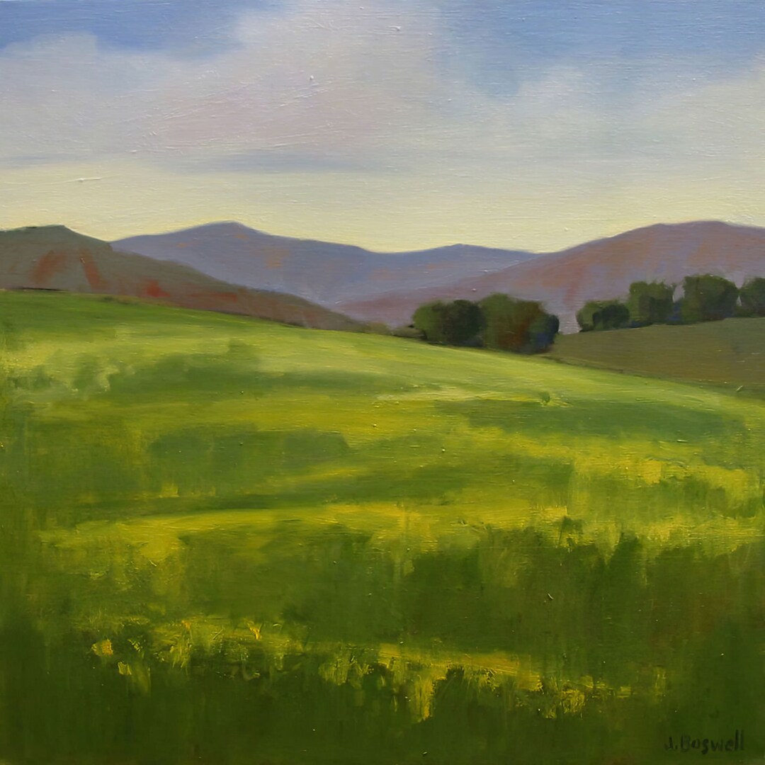 Jennifer Boswell Santa Barbara Art 8x8 Signed Canvas Print - Etsy