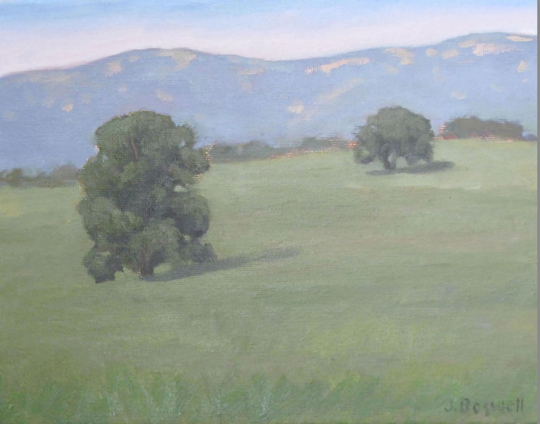 Jennifer Boswell Ojai Valley 11x14 Canvas PRINT From Original Oil ...