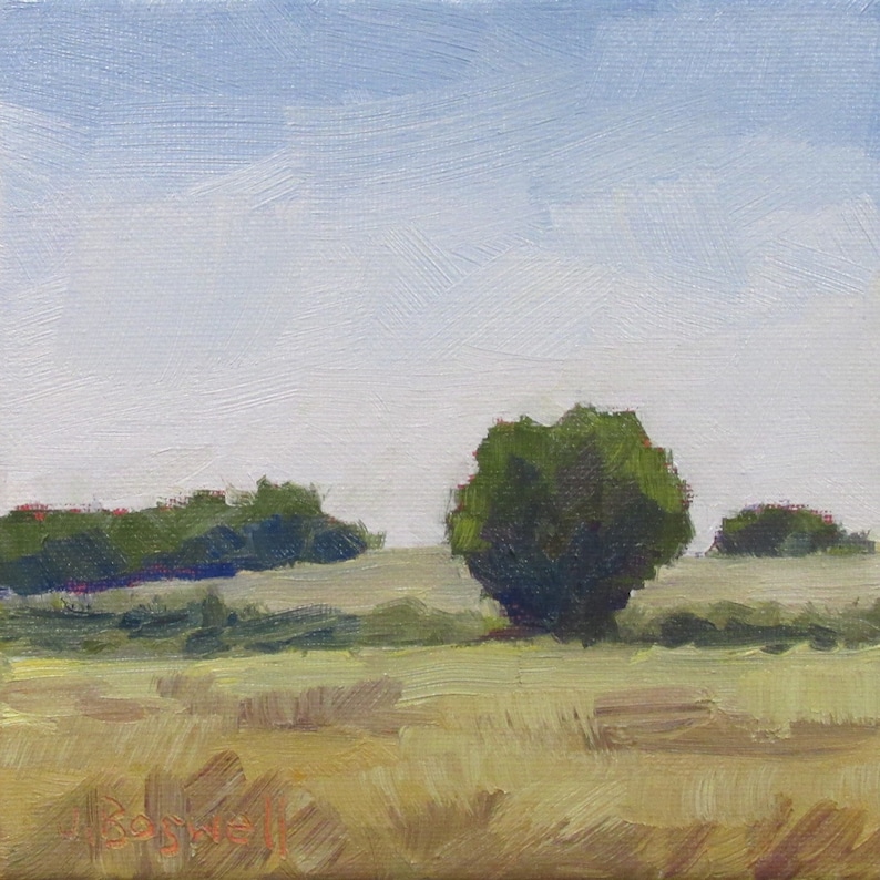 Jennifer Boswell Santa Barbara Art 8x8 Signed Canvas Print - Etsy