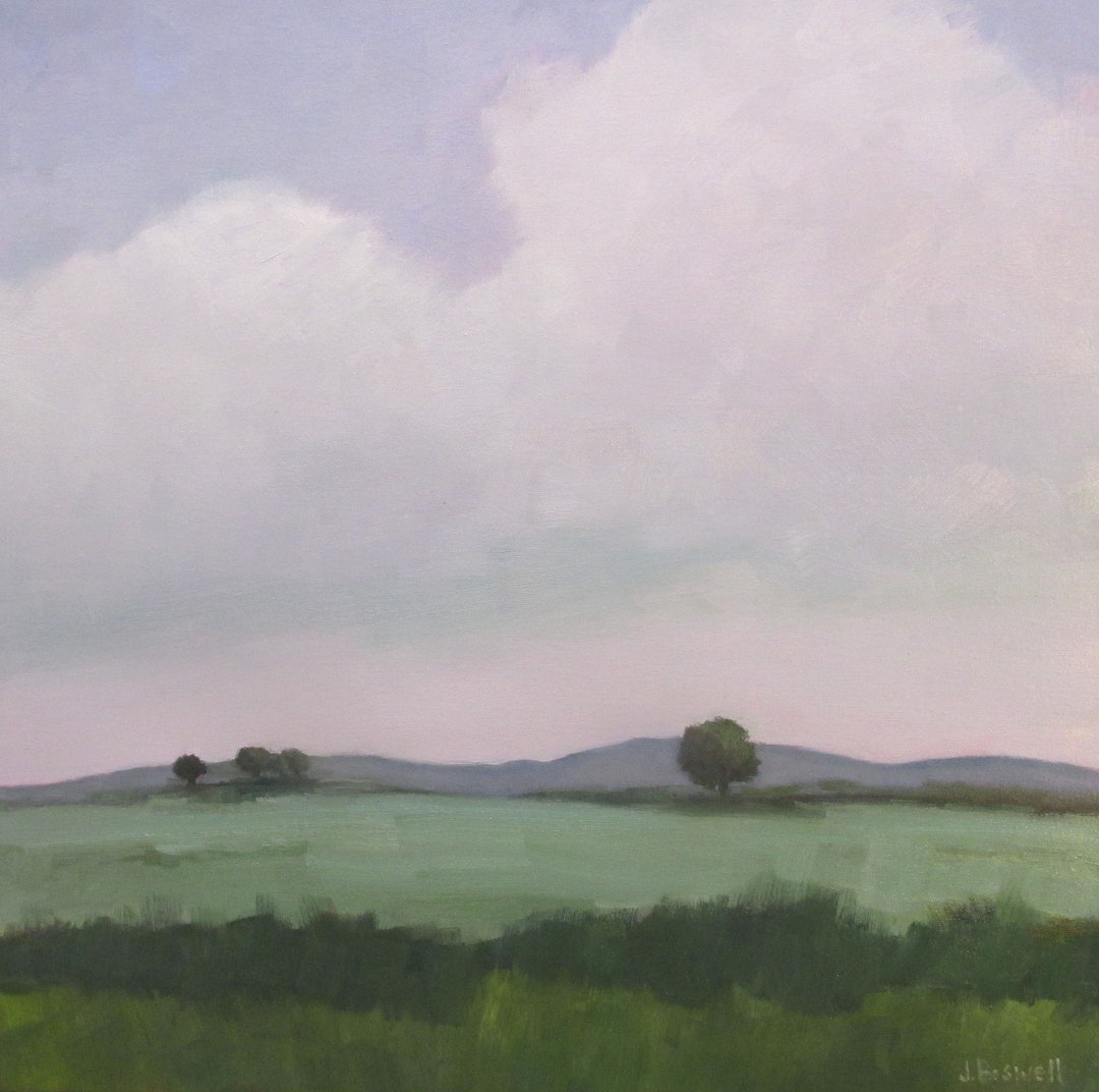 Jennifer Boswell 40x40 Signed Canvas Print From Original Oil Painting ...