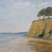 Original Jennifer Boswell 6x6 Santa Barbara Loon Point Beach Original ...