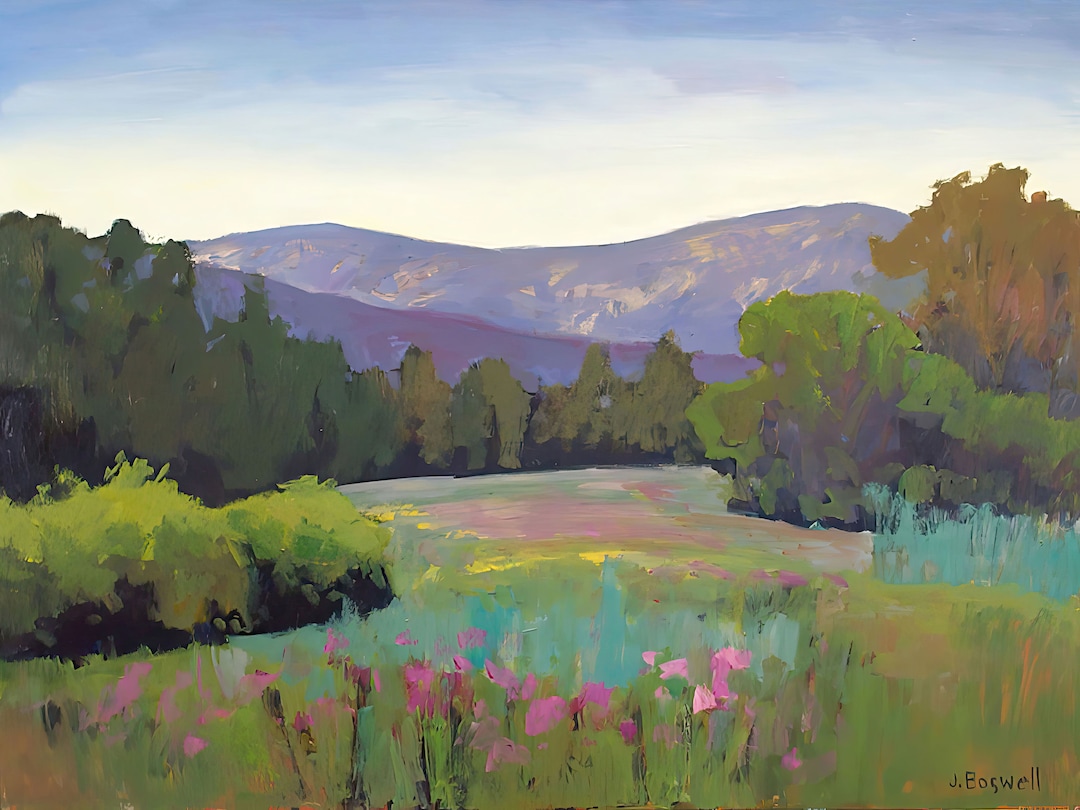 Canvas Print Jennifer Boswell 40x30 Santa Barbara Art Canvas Print FROM ...