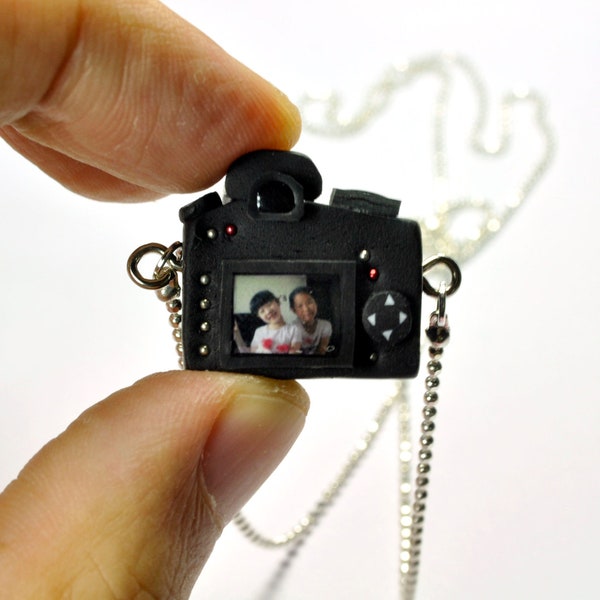 Camera Necklace - Etsy
