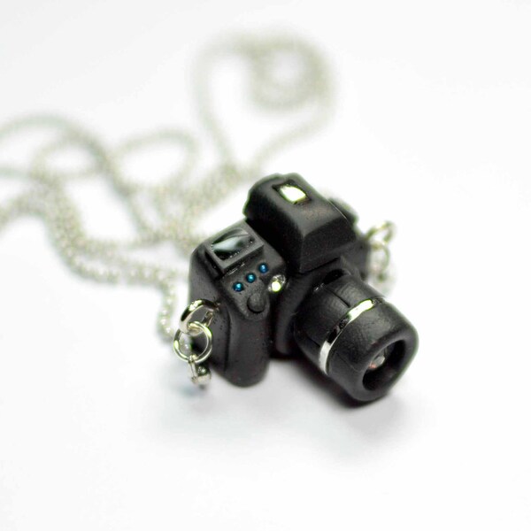 Spy Camera Necklace - Etsy