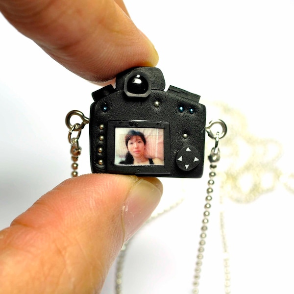 Camera Necklace - Etsy