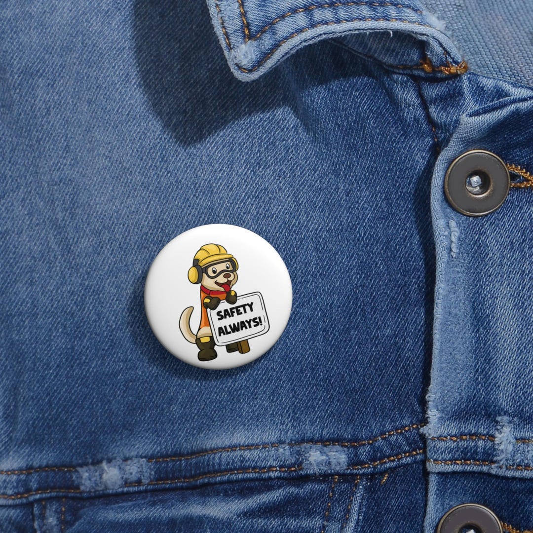 Safety Always - Safety Pin Buttons - Etsy