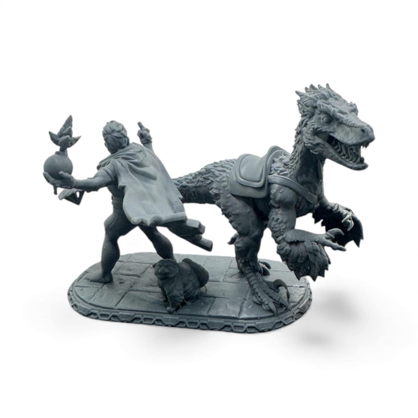 Dungeon Crawler Carl Resin Figure Set Carl, Princess Donut, Mongo 1:24 ...