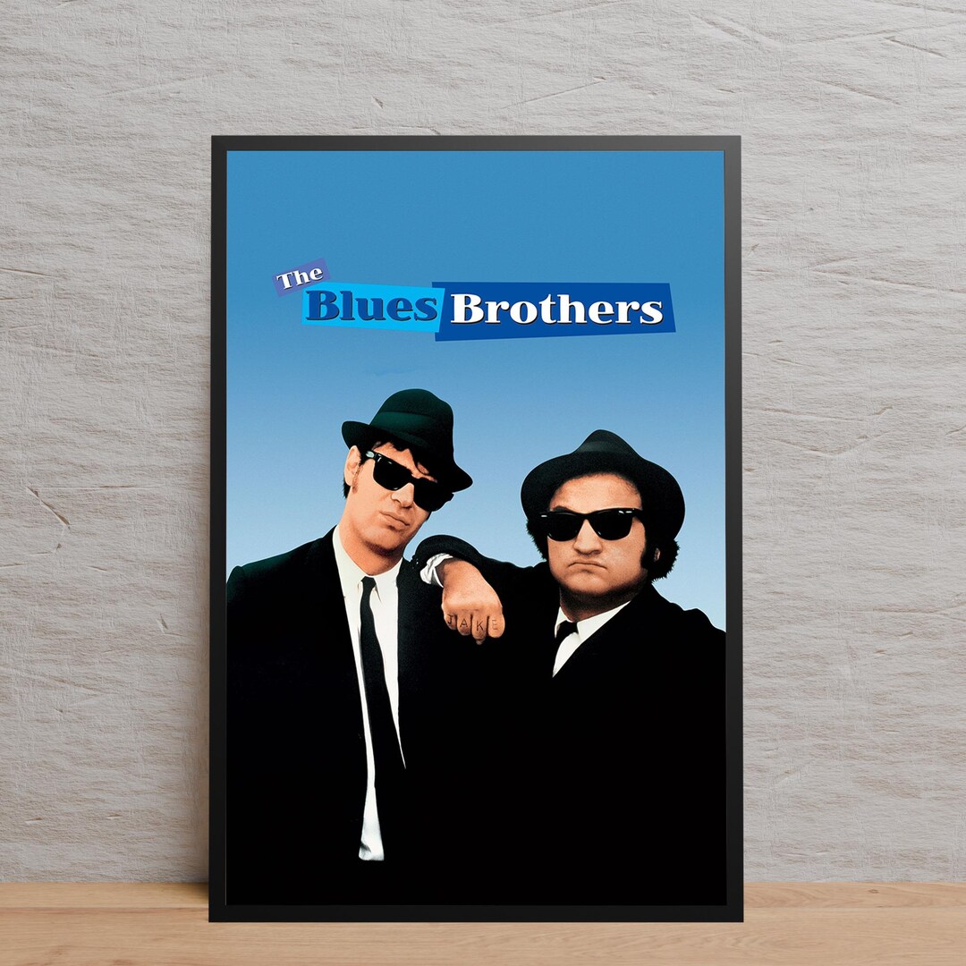 The Blues Brothers Poster, Wall Art, Gift Poster, Wall Decor, Home ...