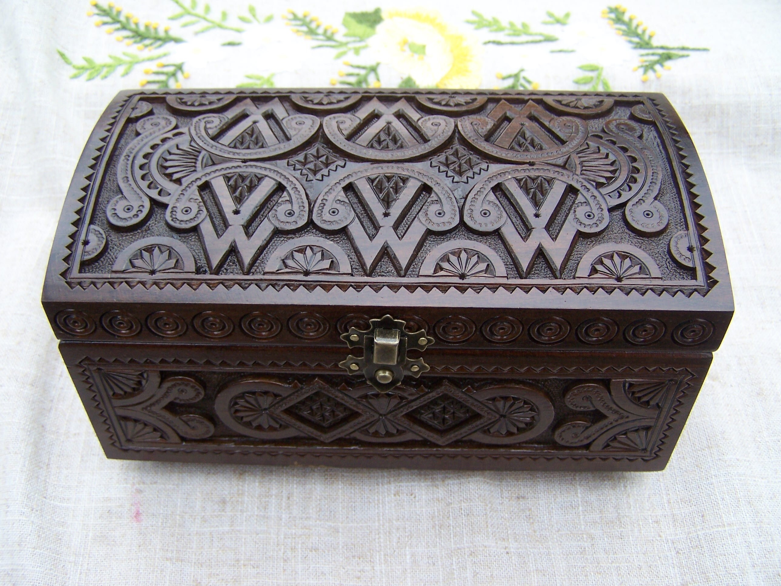 Lock box Jewelry box Wooden box Lock ring box Wooden jewelry | Etsy