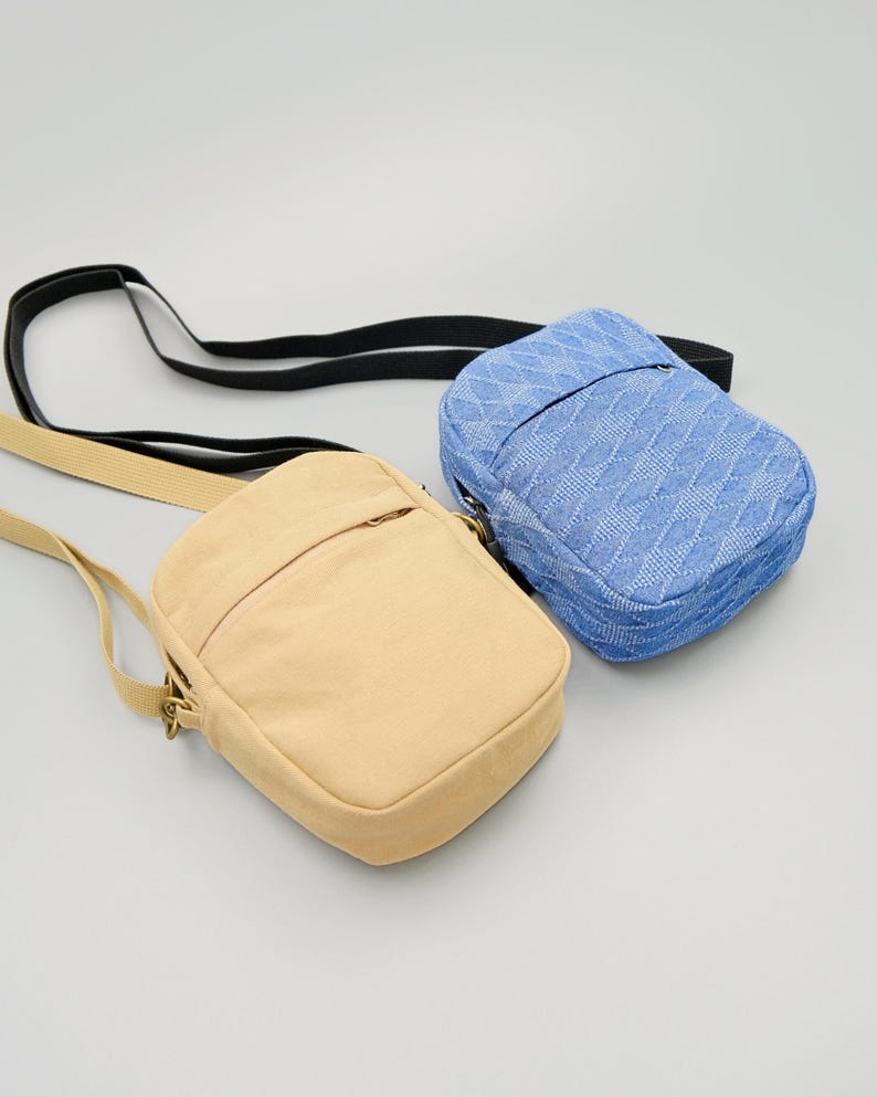 Mini Zipper Crossbody Bag PDF Sewing Pattern | Beginner-friendly ...
