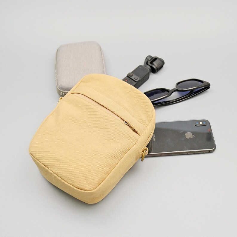Mini Zipper Crossbody Bag PDF Sewing Pattern | Beginner-friendly ...