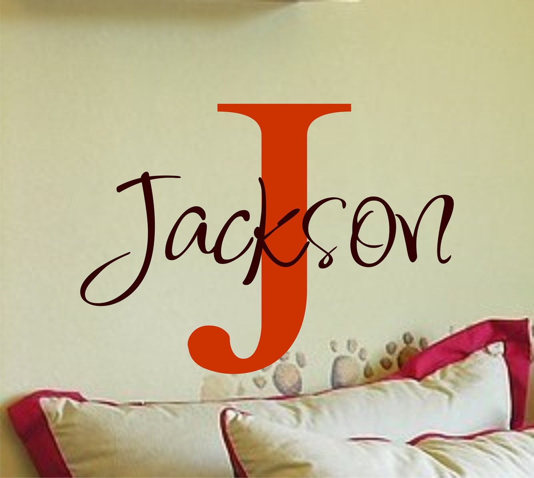 Kids Name Decal Childrens Room Decor Personalized Name - Etsy