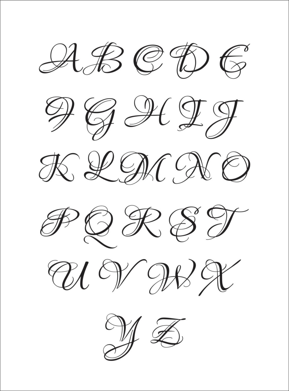 Baby Girl Nursery Wall Decal Monogram Name Vinyl Lettering | Etsy