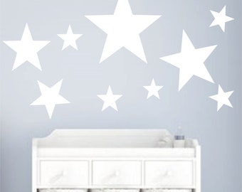 Star Wall Decals - Etsy