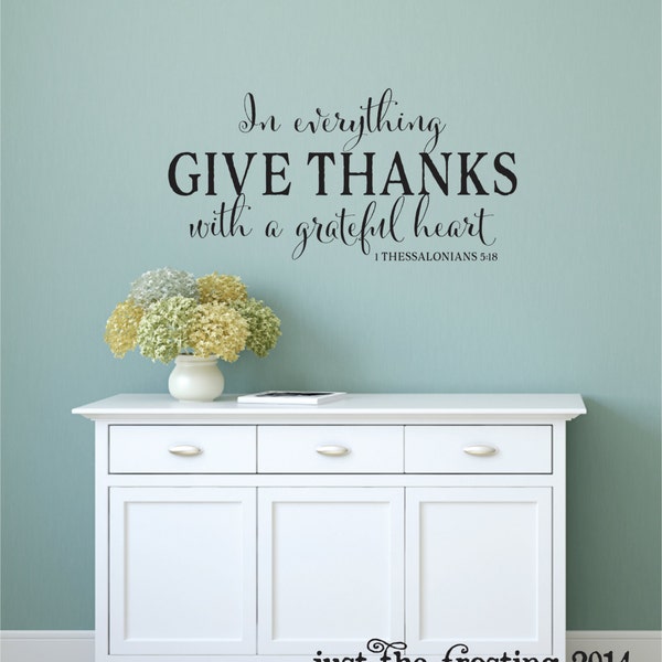 Scripture Wall Decal - Etsy