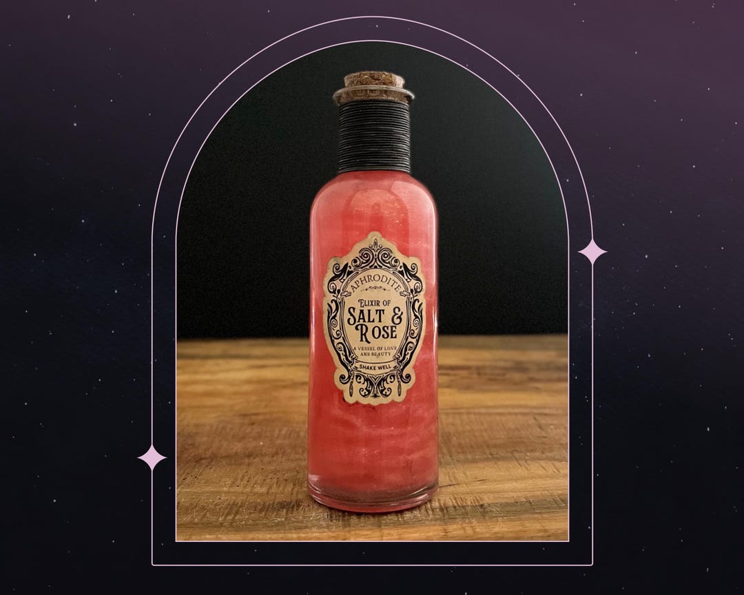 Aphrodite Love Potion | Goddess Color Changing Magic Potion Bottle - Etsy