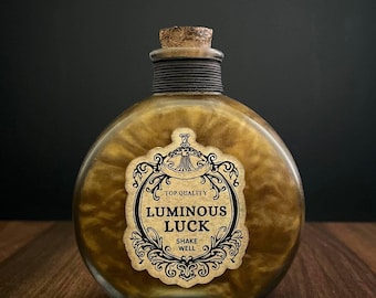 Good Luck Charm • Magic Potion Bottle • Attract Prosperity - Etsy