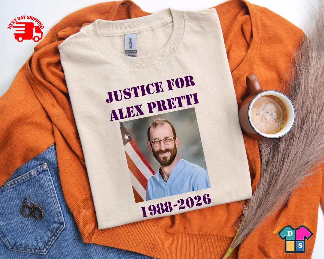 Justice for Alex Pretti Shirt, Hero Alex Tshirt, Protest ICE Shirt ...