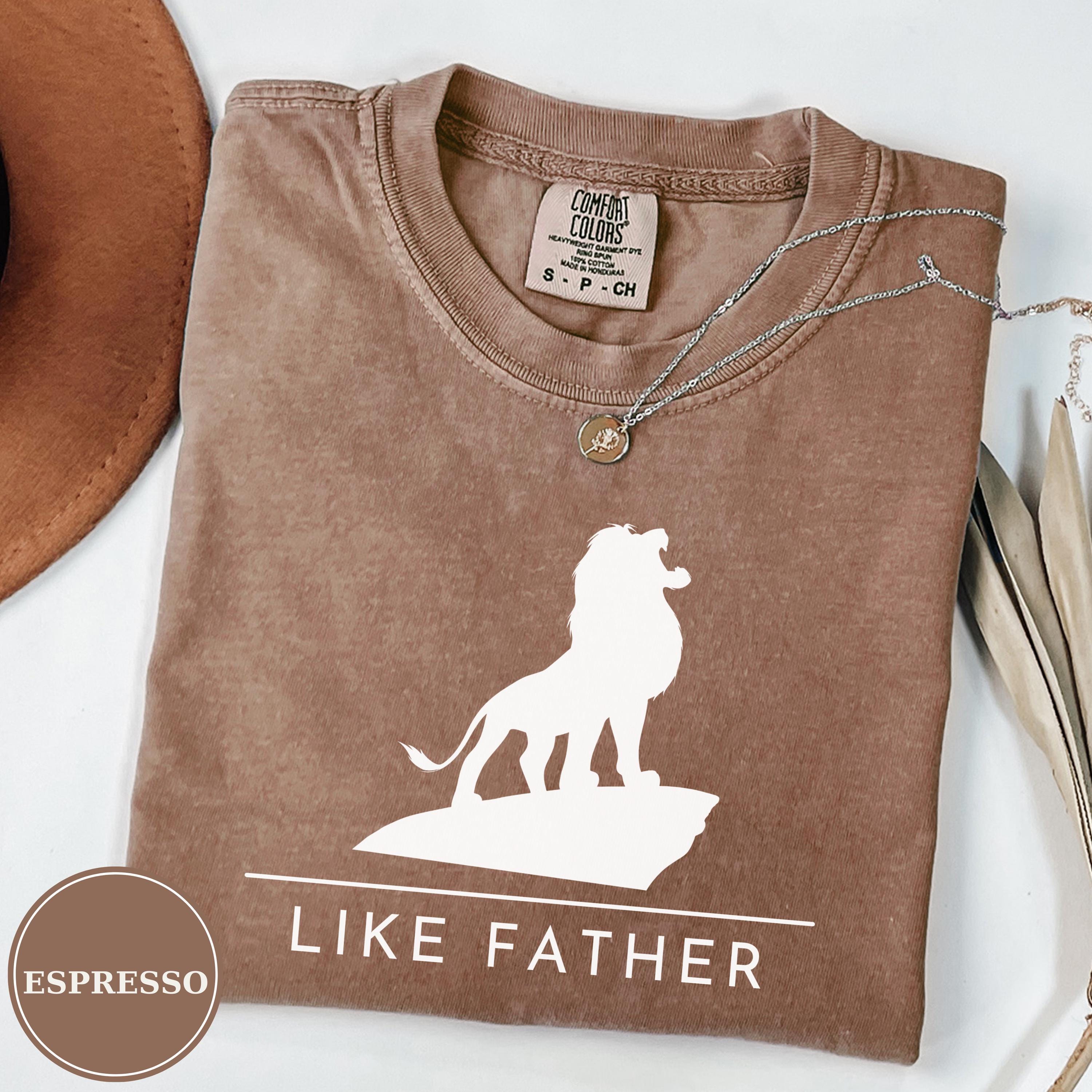 Disneyland the Lion King Mufasa : Like Father Graphic Tee – Magic ...